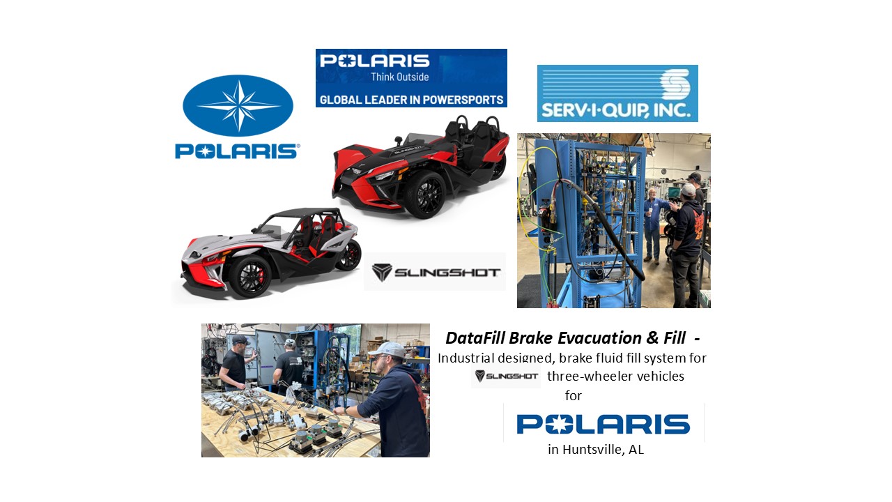 Polaris visits Serv-I-Quip to receive their new Brake DataFill system ...